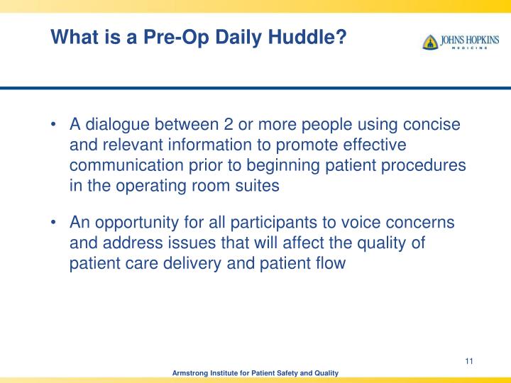 PPT - Morning Briefings and Huddles PowerPoint Presentation - ID:5778739