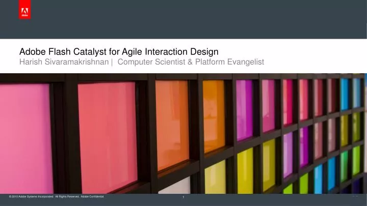 PPT - Adobe Flash Catalyst for Agile Interaction Design PowerPoint ...