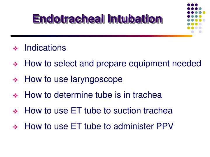 PPT - Endotracheal Intubation PowerPoint Presentation - ID:5780948