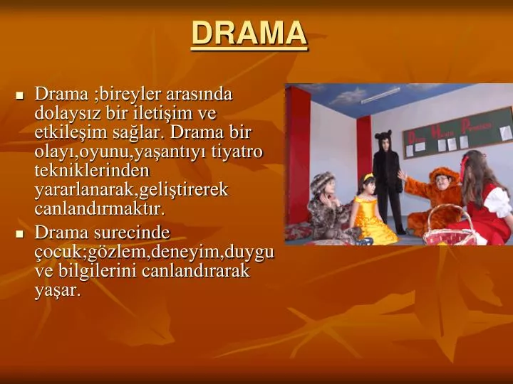 PPT - DRAMA PowerPoint Presentation, free download - ID:5781068