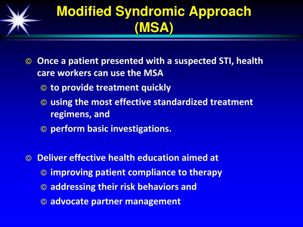 Ppt Modified Syndromic Approach Powerpoint Presentation Free