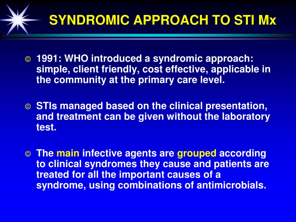 Ppt Modified Syndromic Approach Powerpoint Presentation Free