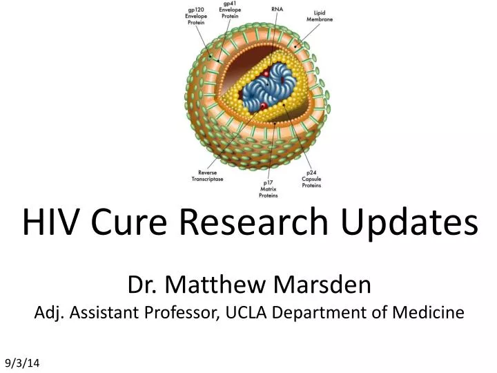 PPT - HIV Cure Research Updates PowerPoint Presentation, free download ...