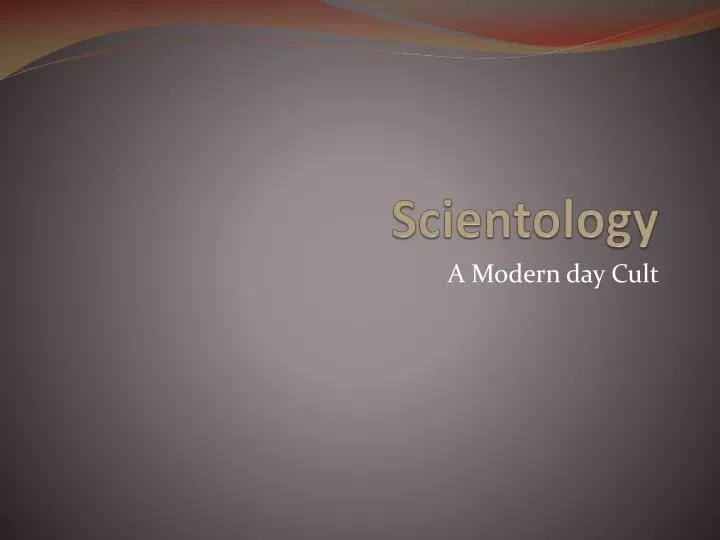 PPT - Scientology PowerPoint Presentation, free download - ID:5786470