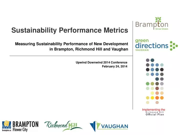 PPT - Sustainability Performance Metrics PowerPoint Presentation, free ...