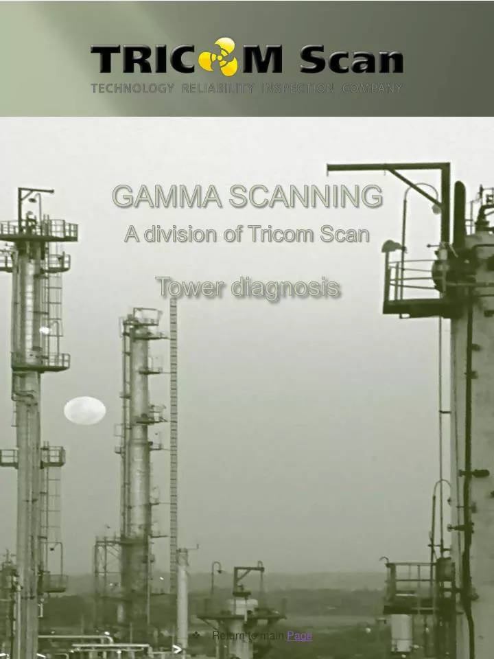 PPT - GAMMA SCANNING PowerPoint Presentation, free download - ID:5790062