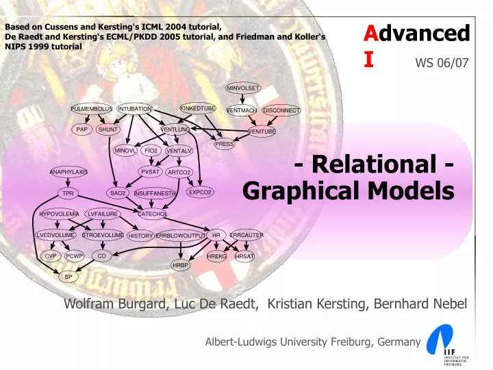PPT - - Relational - Graphical Models PowerPoint Presentation, free ...