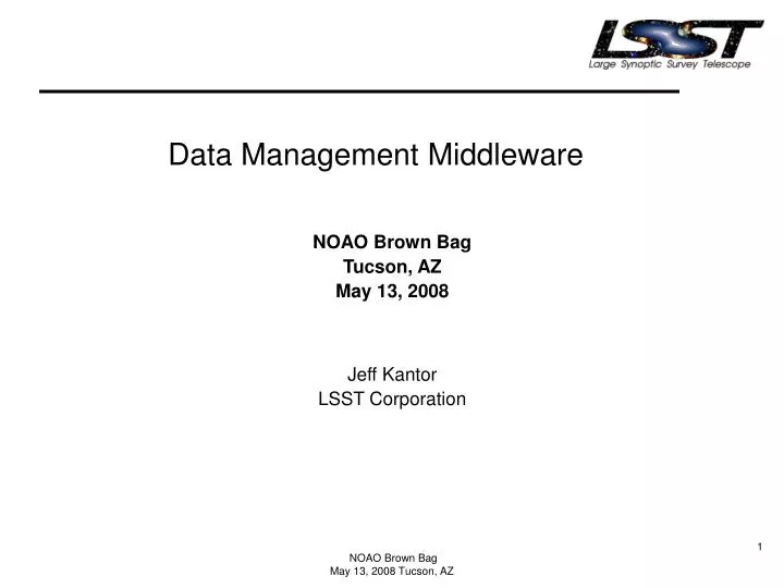 PPT - Data Management Middleware PowerPoint Presentation, free download ...