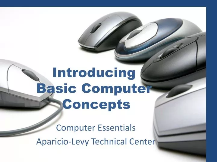 Ppt Introducing Basic Computer Concepts Powerpoint Presentation Free Download Id 5792544
