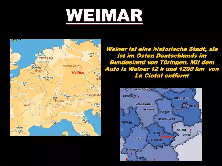 PPT - WEIMAR PowerPoint Presentation, free download - ID:5792833