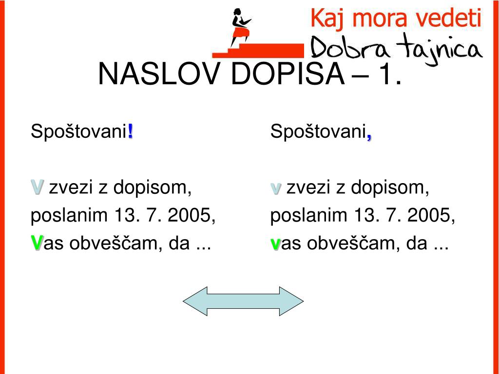 PPT - Dopis – zrcalo odličnosti? PowerPoint Presentation, free download ...
