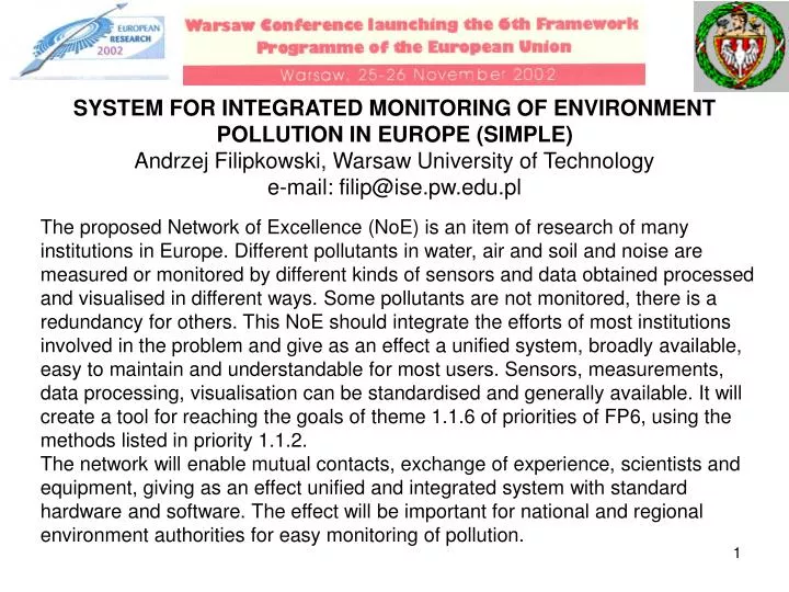 PPT - Typical block diagram of environment monitoring system PowerPoint ...