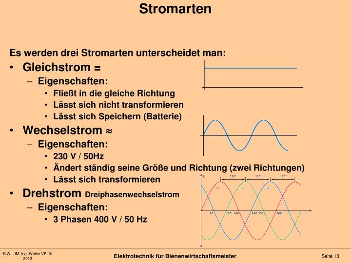 PPT - Meisterkurs Bienenwirtschaft Elektrotechnik 17.10.2010 PowerPoint ...