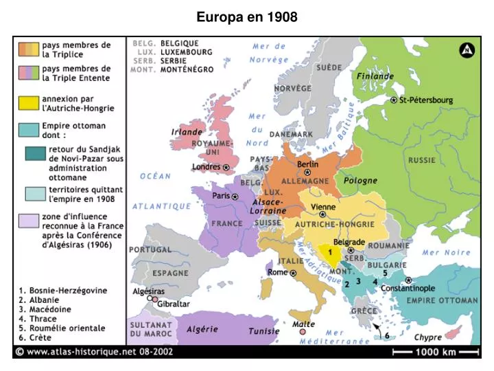 PPT - Europa en 1908 PowerPoint Presentation, free download - ID:5796564