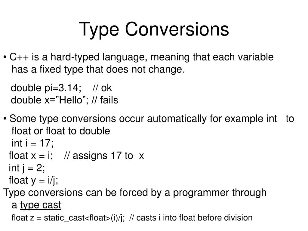 Ppt Lecture 3 4 Data Types Variables And Constant Variable Declaration Assignment Statement