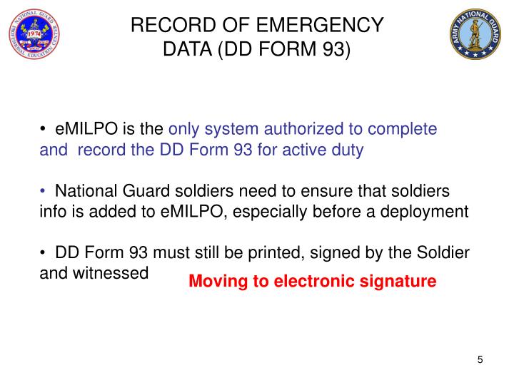 PPT - MANAGE SOLDIER EMERGENCY DATA PROCESSES PowerPoint Presentation ...