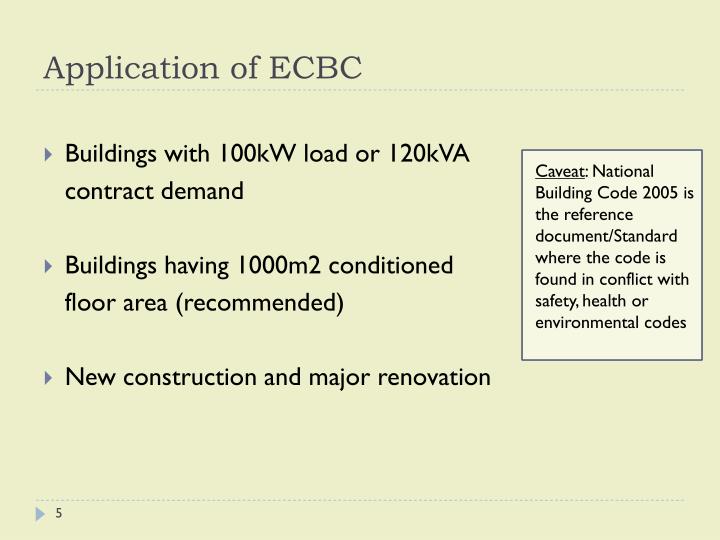 PPT - Energy Conservation Building Code (ECBC) PowerPoint Presentation ...