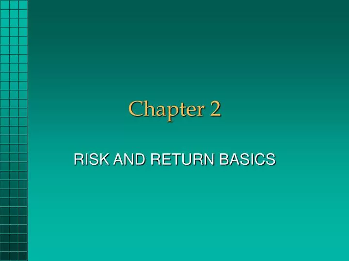 PPT - Chapter 2 PowerPoint Presentation, free download - ID:5797520