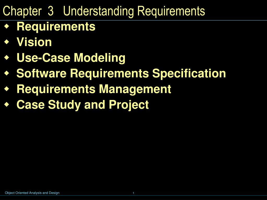 PPT - Chapter 3 Understanding Requirements PowerPoint Presentation ... PPT - Chapter 3 Understanding Requirements PowerPoint Presentation ...