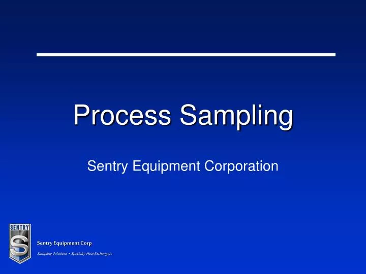 PPT - Process Sampling PowerPoint Presentation, free download - ID:5798745