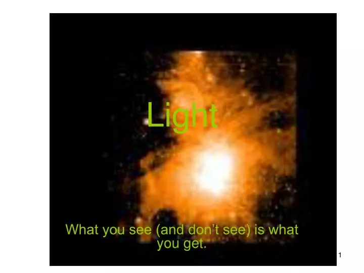 PPT - Light PowerPoint Presentation, free download - ID:5799103