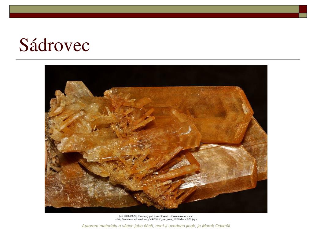 PPT - Mineralogický systém V. Dusičnany VI. Sírany VII. Fosforečnany ...