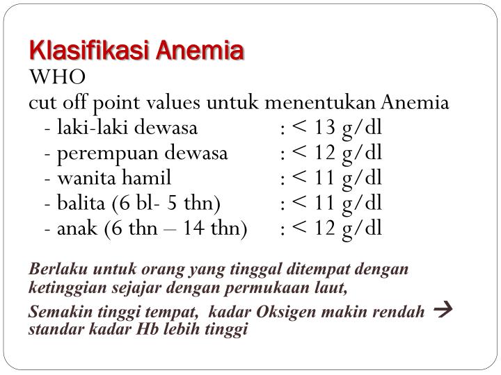 PPT - Anemia Gizi PowerPoint Presentation - ID:5801153