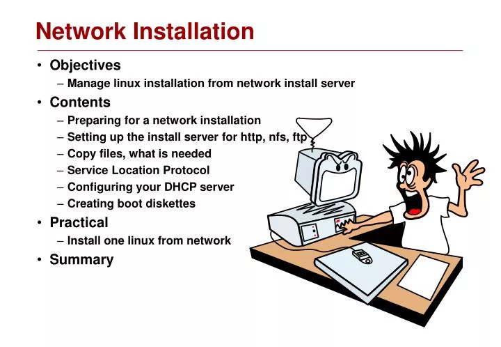 PPT - Network Installation PowerPoint Presentation, free download - ID ...