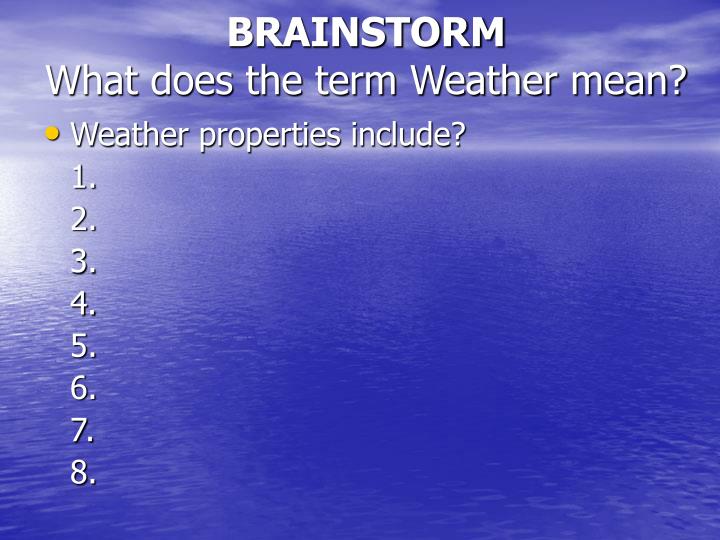 PPT - SLMS 7 th Grade Science Weather and Climate PowerPoint ...