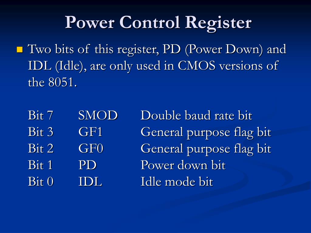 PPT - Intel 8051 PowerPoint Presentation, free download - ID:5803427