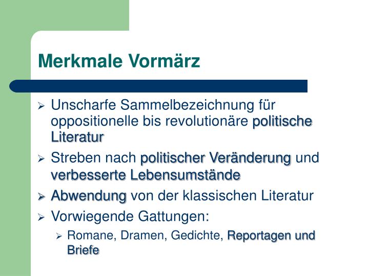 Was Ist Der Unterschied Zwischen Vormärz Und Jungdeutsch? – JVTP