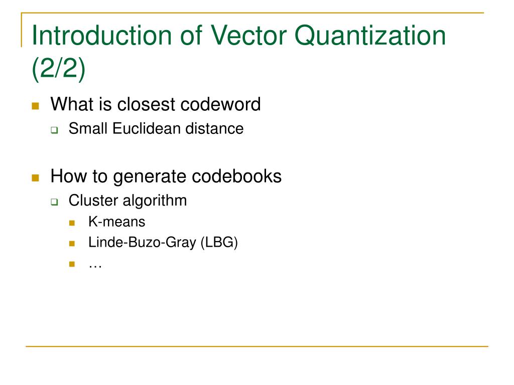 Ppt Adaptive Edge Based Side Match Finite State Classified Vector Quantization With Quadtree 7294