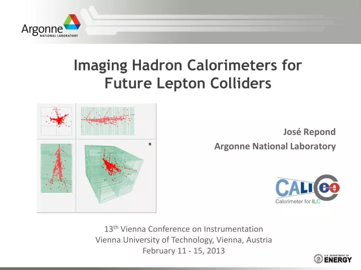 PPT - Imaging Hadron Calorimeters for Future Lepton Colliders ...
