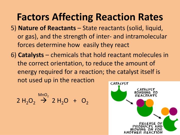 Gcse Reaction Rates Revise Factors Which Affect Them