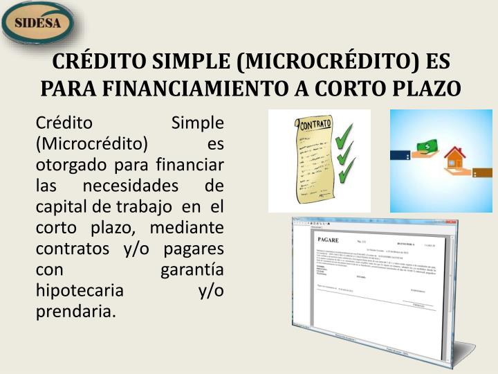 Crédito Simple O De Cuenta Corriente - creditos personales banco ...