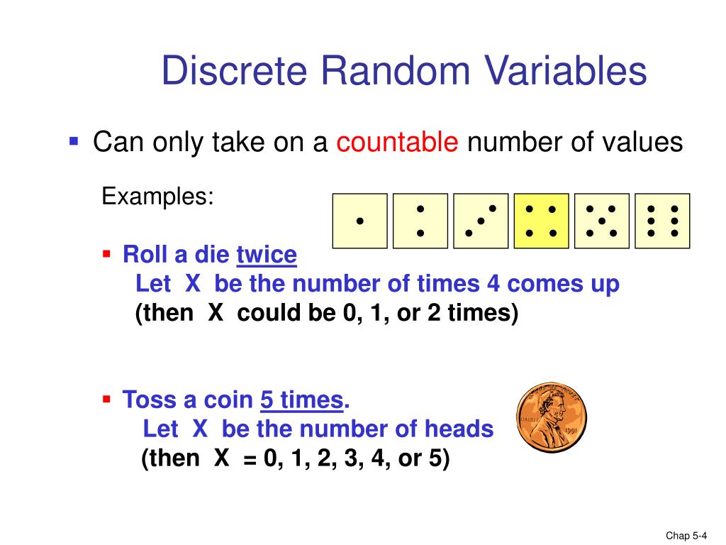 What Is An Example Of A Discrete Variable Slidesharedocs