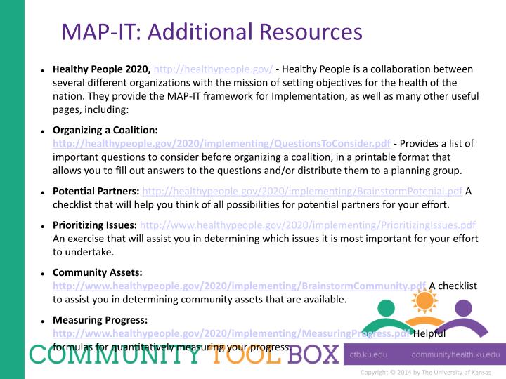 PPT - MAP-IT: A Model for Implementing Healthy People 2020 PowerPoint ...
