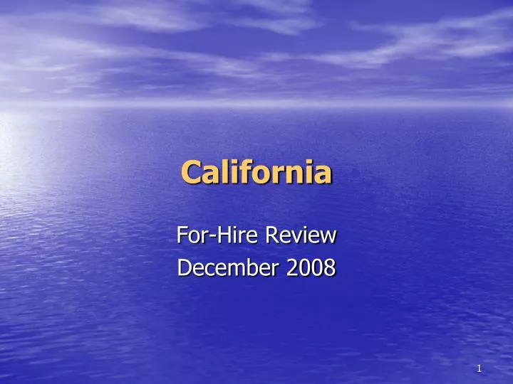 PPT - California PowerPoint Presentation, free download - ID:5809699