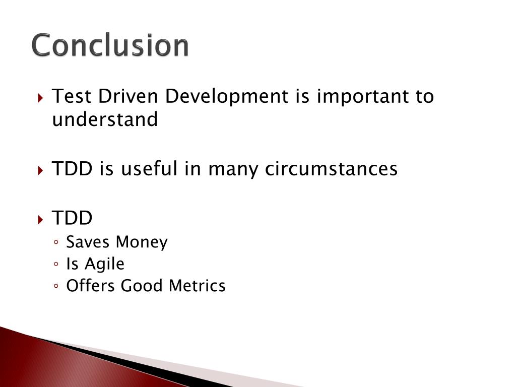 Ppt Test Driven Development And Testing Private Methods Using Junit Powerpoint Presentation 6810