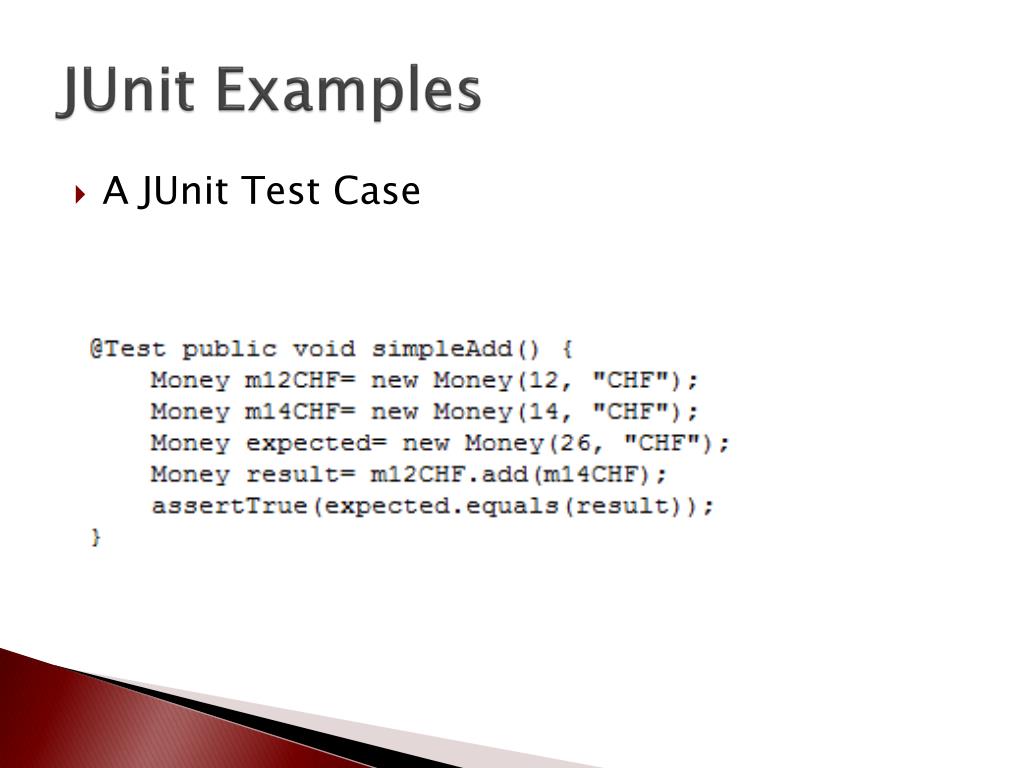 PPT - Test Driven Development and Testing Private Methods using JUnit ... PPT - Test Driven Development and Testing Private Methods using JUnit ...