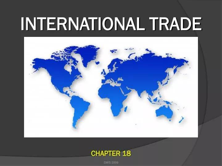 PPT - INTERNATIONAL TRADE PowerPoint Presentation, free download - ID ...