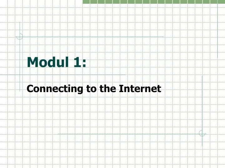 PPT - Modul 1: PowerPoint Presentation, free download - ID:5811528