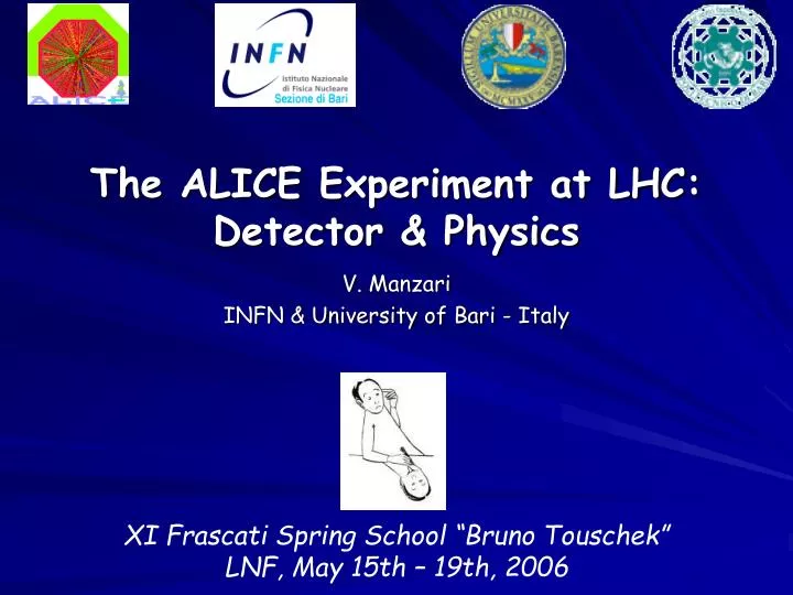 PPT - The ALICE Experiment at LHC: Detector & Physics PowerPoint ...