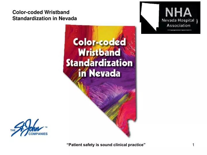 PPT - Color-coded Wristband Standardization in Nevada PowerPoint ...