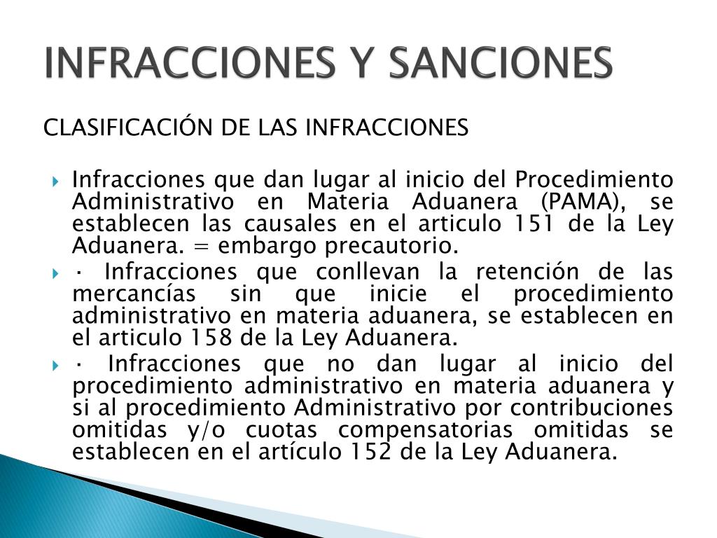 Ppt Infracciones Y Sanciones Powerpoint Presentation Free Download