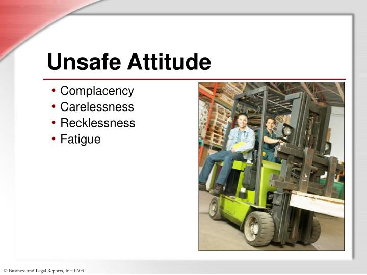 PPT - Safety Attitude PowerPoint Presentation - ID:5820142