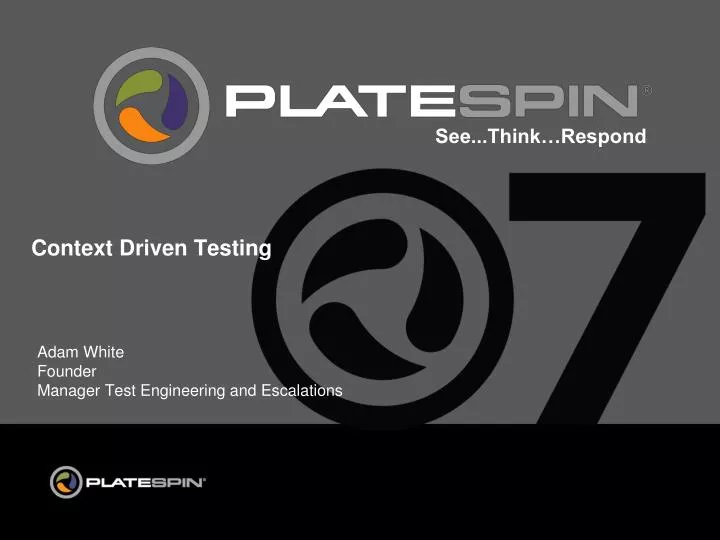 Ppt Context Driven Testing Powerpoint Presentation Free Download Id5820484 4538