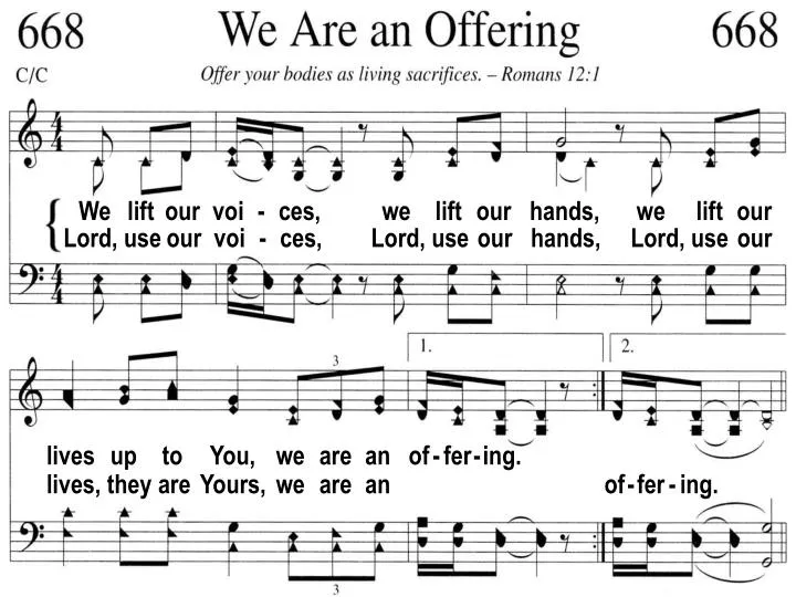 PPT - All that we have, all that we are, all that we hope to be, we ...