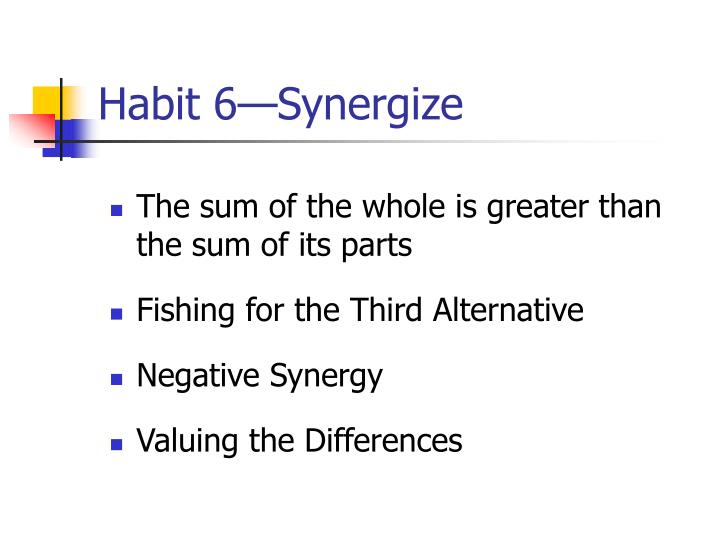 PPT - THE 7 HABITS OF HIGHLY EFFECTIVE PEOPLE PowerPoint Presentation ...