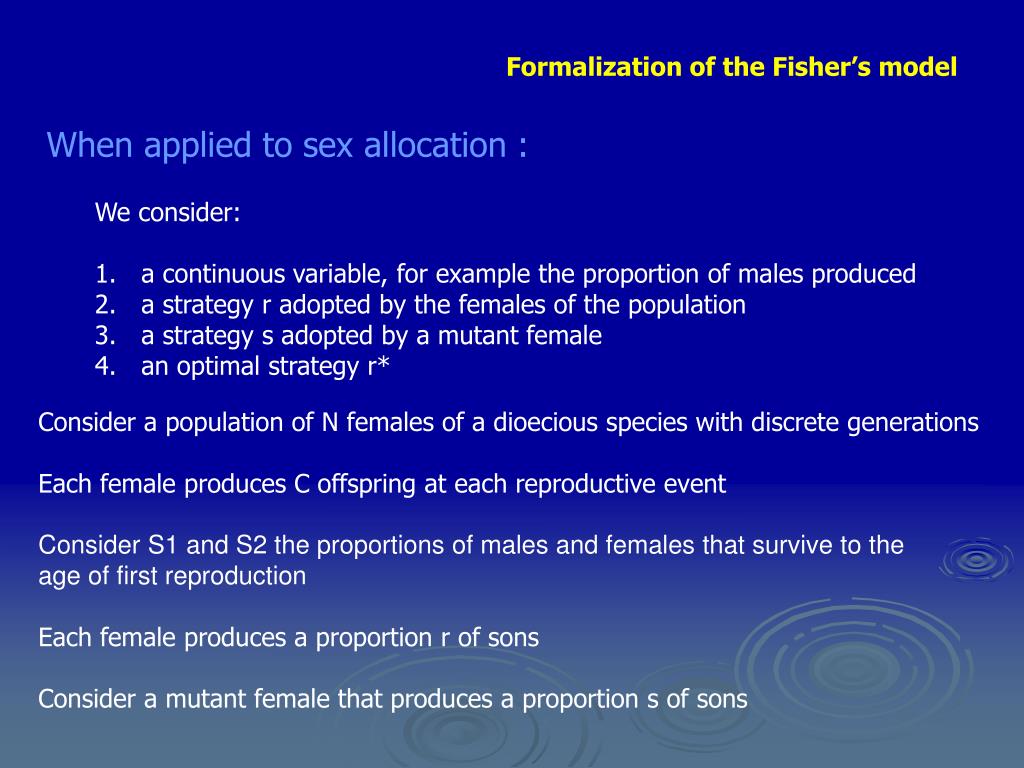 Ppt Sex Allocation Theory Powerpoint Presentation Free Download Id